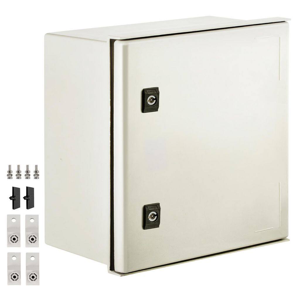 SKYSHALO NEMA 4X Fiberglass Electrical Box 16 x 16 x 8 in. NEMA Steel ...