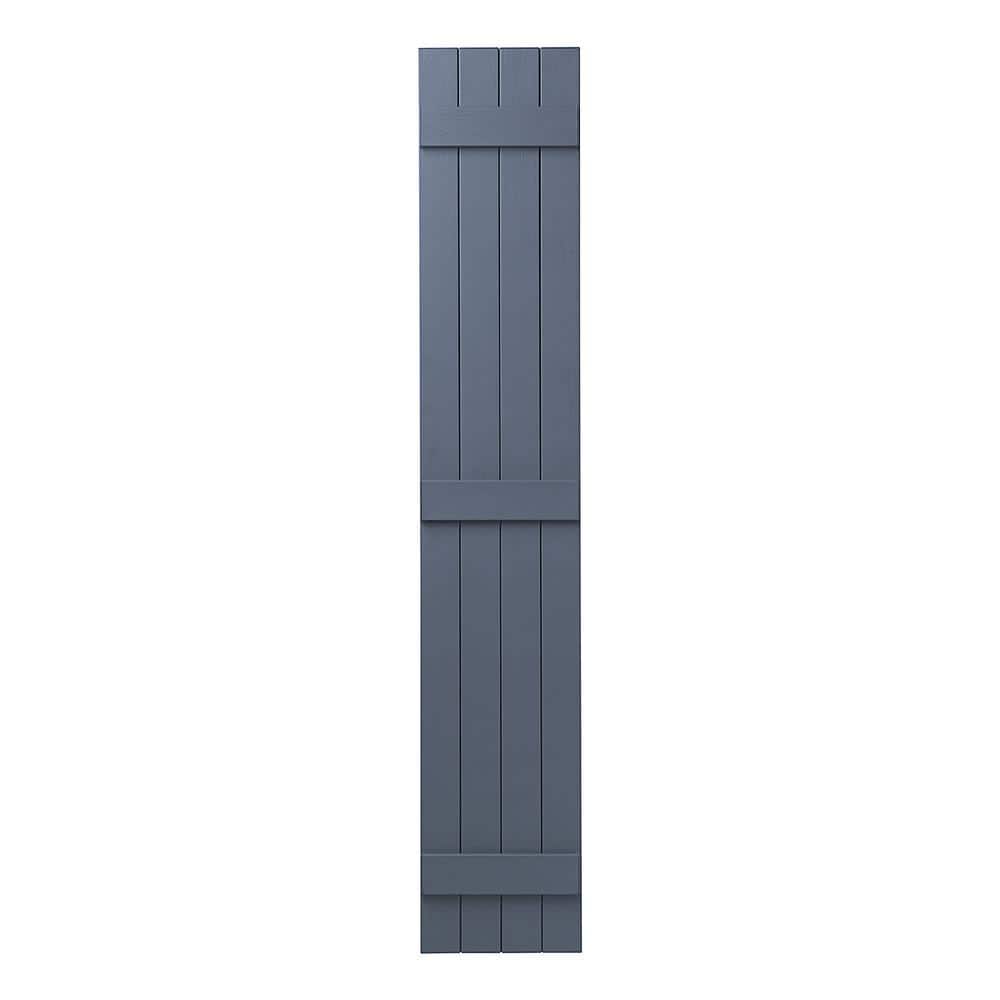 Ply Gem 15 in. x 81 in. Polypropylene 4 Board Closed Board and Batten ...