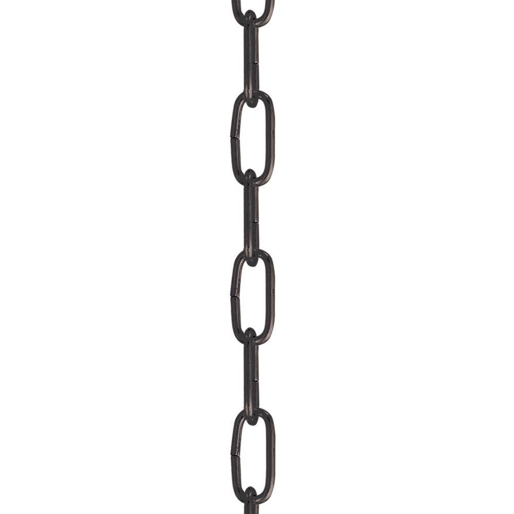 Livex Lighting 9 ft. Black Chrome Heavy-Duty Decorative Chain 56139-46 ...