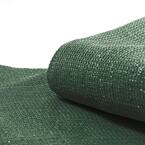 FENCE4EVER 68 in. x 25 ft. Green Privacy Fence Screen Plastic Netting ...