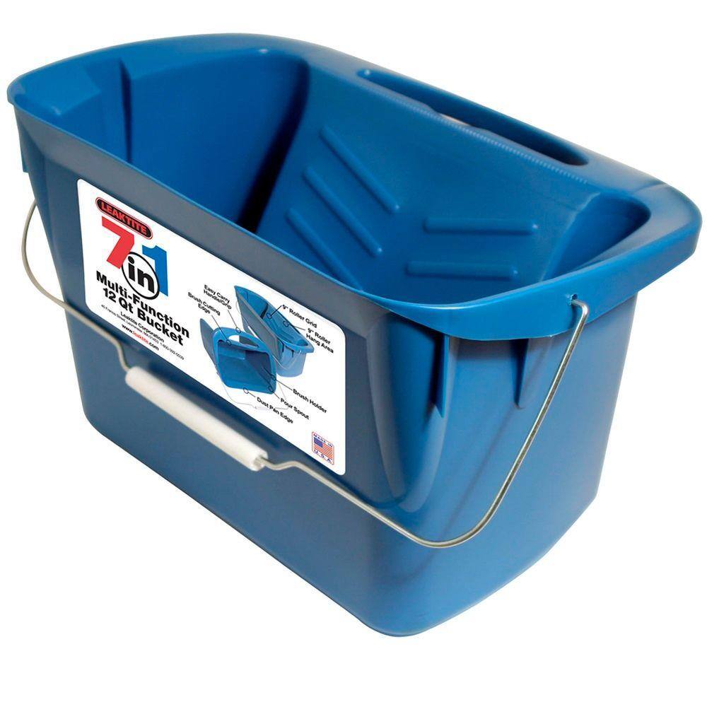 Leaktite 12-qt. 7-in-1 Multi-Function Bucket (3-Pack)-211937 - The Home ...