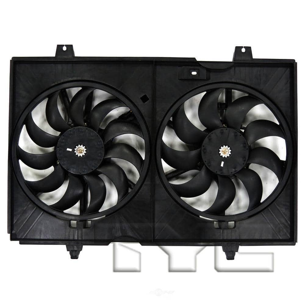 TYC Dual Radiator and Condenser Fan Assembly 623490 - The Home Depot