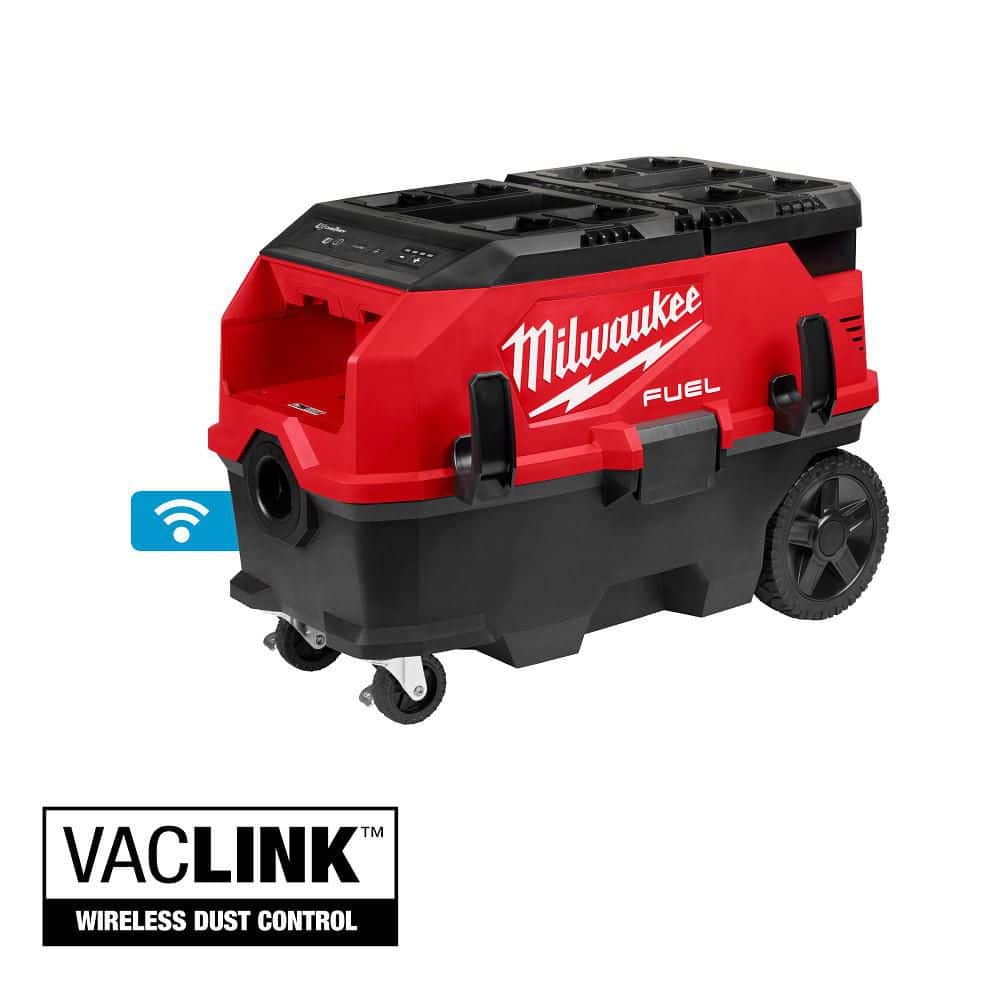 Milwaukee M18 FUEL PACKOUT 9 Gallon Dual-Battery Dust Extractor with ...