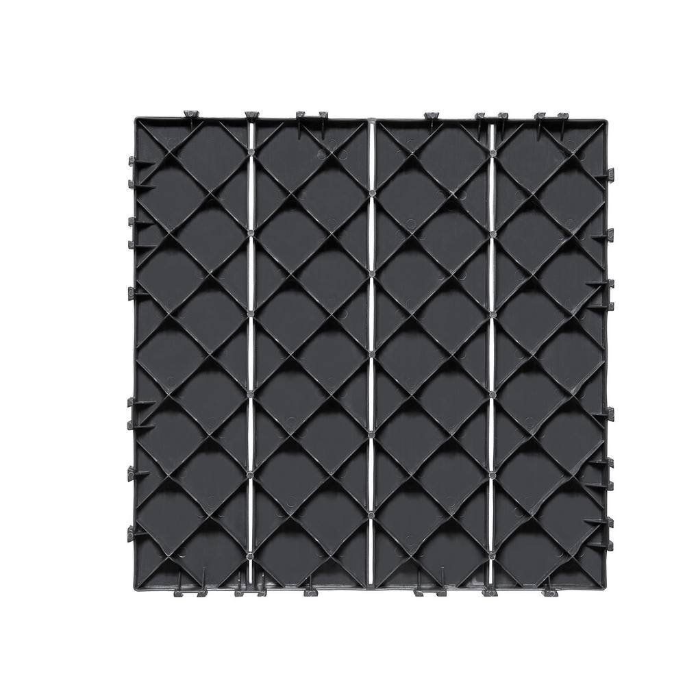 SVOPES Interlocking Deck Tiles, 11.6 in. x 11.6 in. (54 sq. ft ...