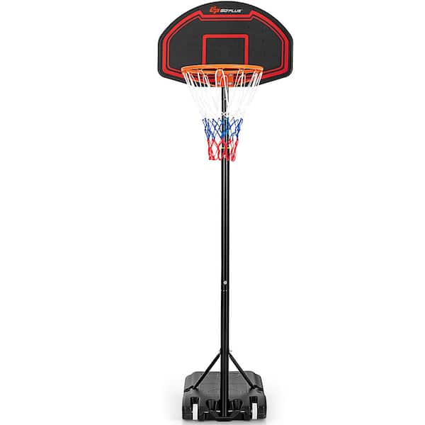 Costway Adjustable Kids Basketball Hoop Stand W/Durable Net ...