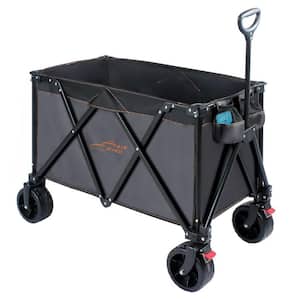 LiTHELi 5.8 cu.ft. Electric Metal Utility Garden Cart - Powered Cart ...