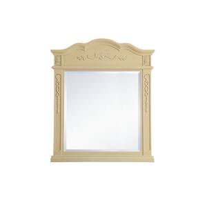 Timeless Home 28 in. W x 36 in. H x Traditional Wood Framed Rectangle ...