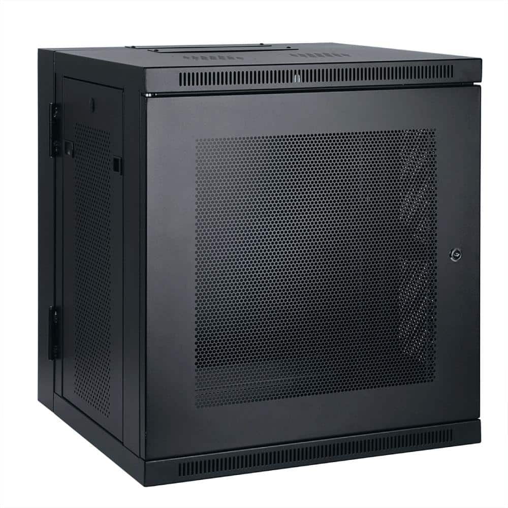 Tripp Lite 10U Wall Mount Rack Enclosure Cabinet Hinged Wallmount ...