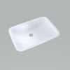 TOTO 19 in. Undermount Bathroom Sink with CeFiONtect in Cotton White ...