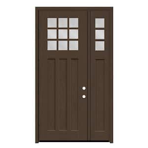 Steves & Sons Regency 51 in. x 96 in. 1/4 9L-SDL Clear Glass LHOS ...