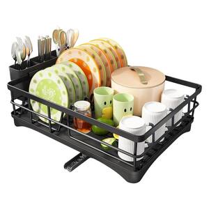 Drying Dish Rack with Drainboard for Kitchen Counter and Sink Stainless ...