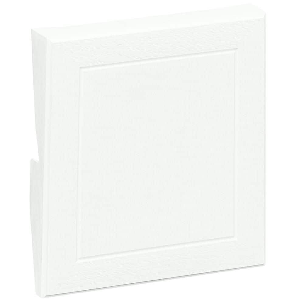 Wolverine 7.1 in x 7.9 in. White Surface Mounting Block 413737 - The ...