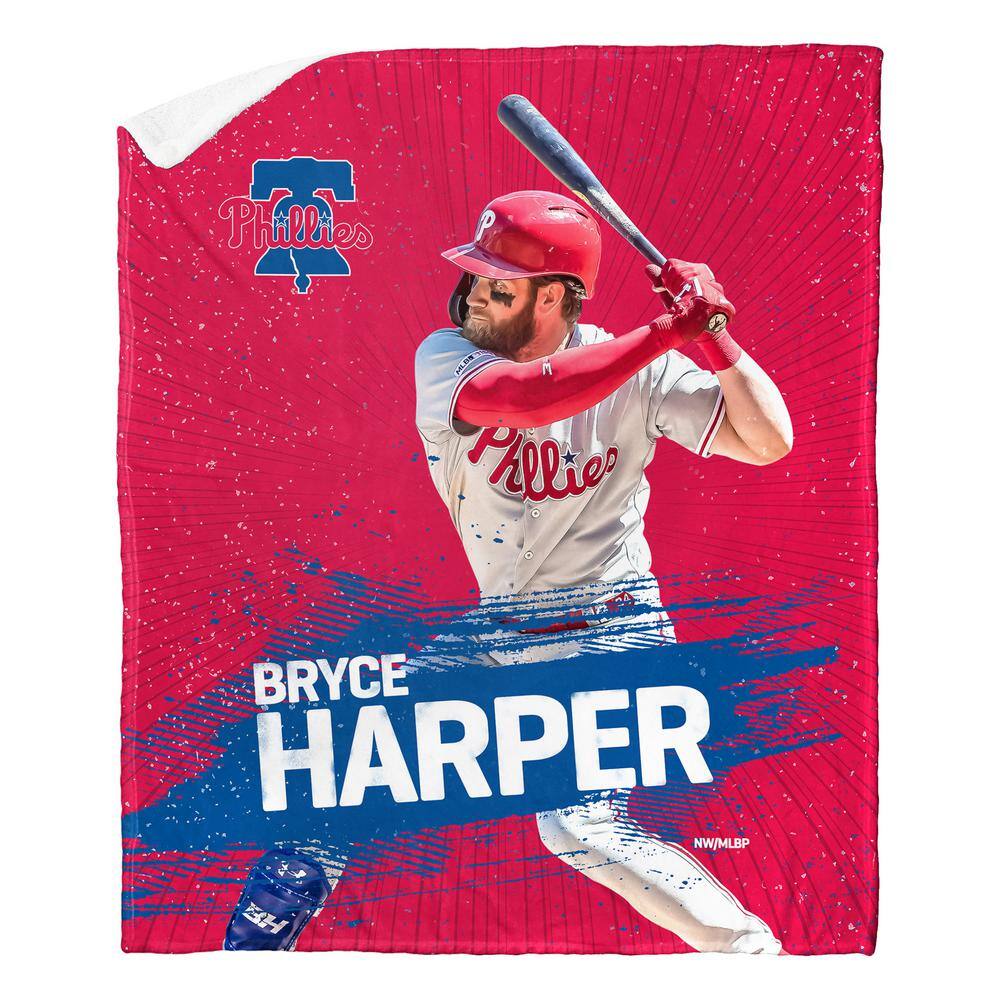THE NORTHWEST GROUP MLB Phillies Bryce Harper Silk Touch Sherpa ...