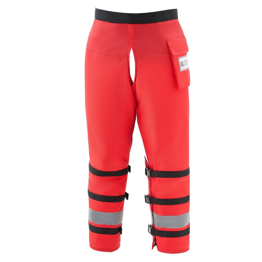 SKYSHALO Apron Style Chainsaw Chaps, Class D, 8 Layers Chainsaw Pants ...