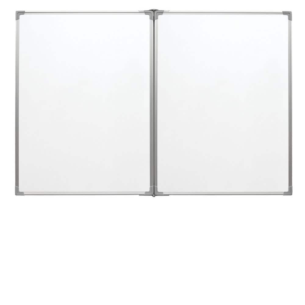 EXCELLO GLOBAL PRODUCTS Excello 40 in. x 60 in. Wall Mounted Split ...