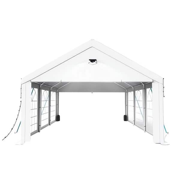 Reviews for ANGELES HOME 10 ft. x 20 ft. Steel Slat Leg Height ...