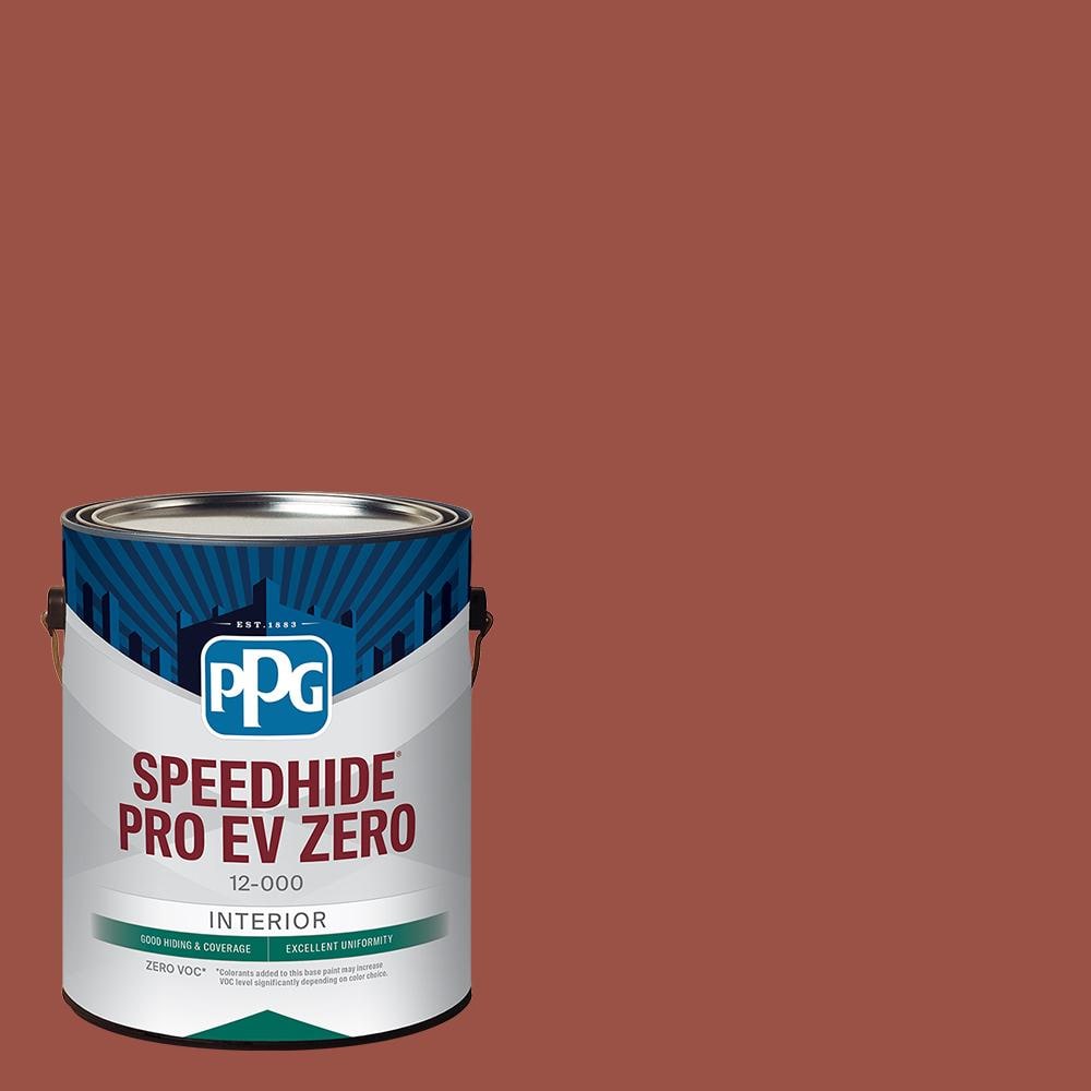 PPG SPEEDHIDE Pro-EV Zero 1 gal. PPG16-29 Hunt Club Red Eggshell ...