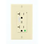ASI 3.4 Amp USB/20 Amp AC Outlet AC Wall Outlet with USB Charging Ports ...