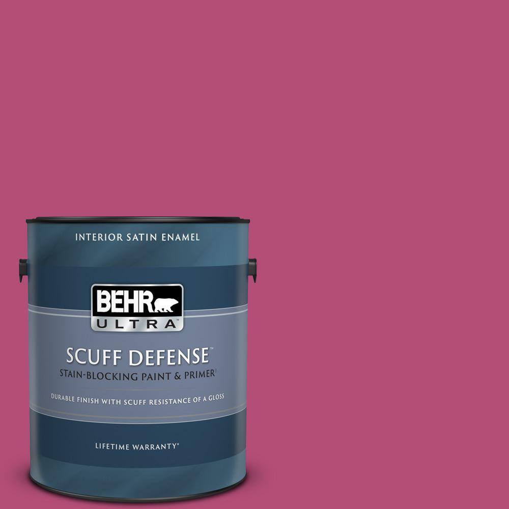 BEHR ULTRA 1 gal. #P120-6 Diva Glam Extra Durable Satin Enamel Interior ...