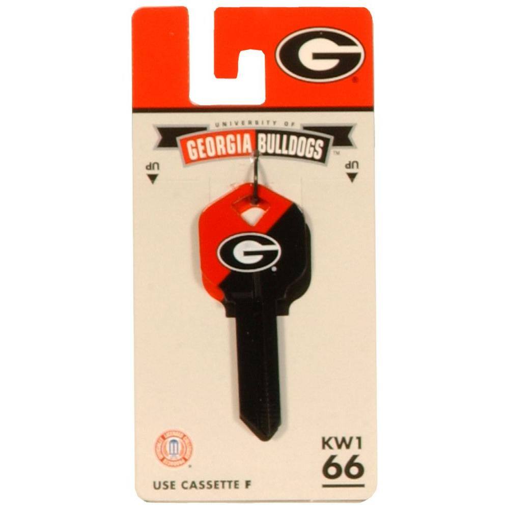 Hillman #66 NCAA Georgia Bulldogs Key Blank 89832 - The Home Depot
