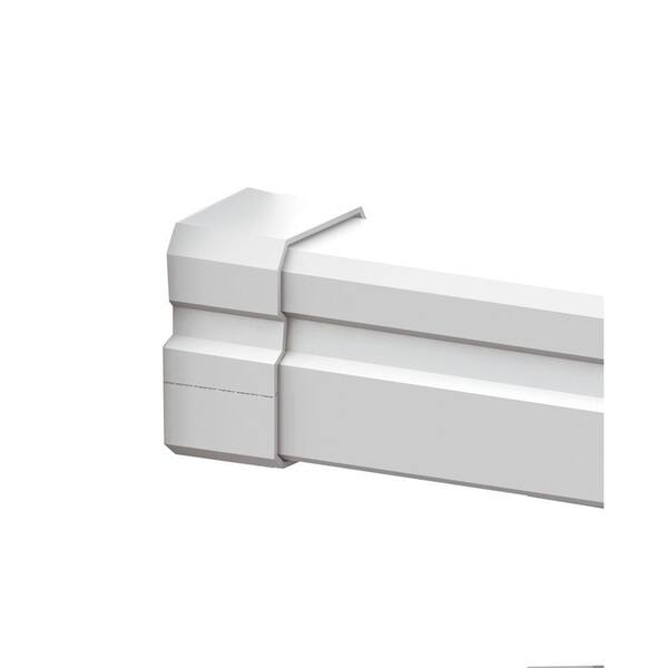 Veranda Aluminum White Railing Line Bracket Kit 73017729 - The Home Depot