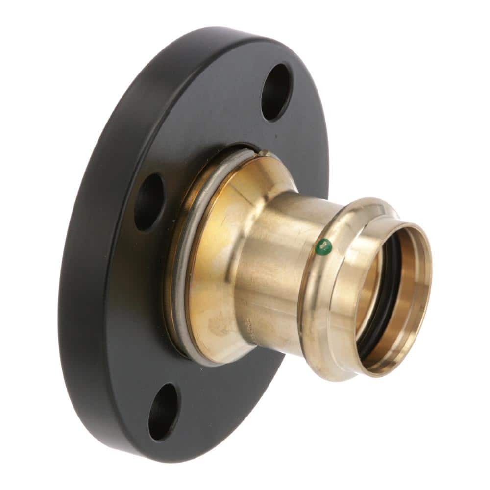 Viega ProPress 1-1/2 in. Press Zero-Lead Bronze Two Piece Adapter ...