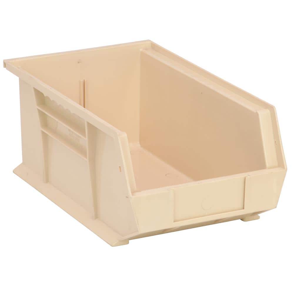 QUANTUM STORAGE SYSTEMS Ultra Series 6.33 qt. Stack and Hang Bin in ...