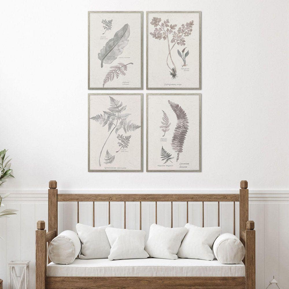 Paragon Medley 4 Piece Framed Giclee Nature Art Print 25 in. x 17 in ...
