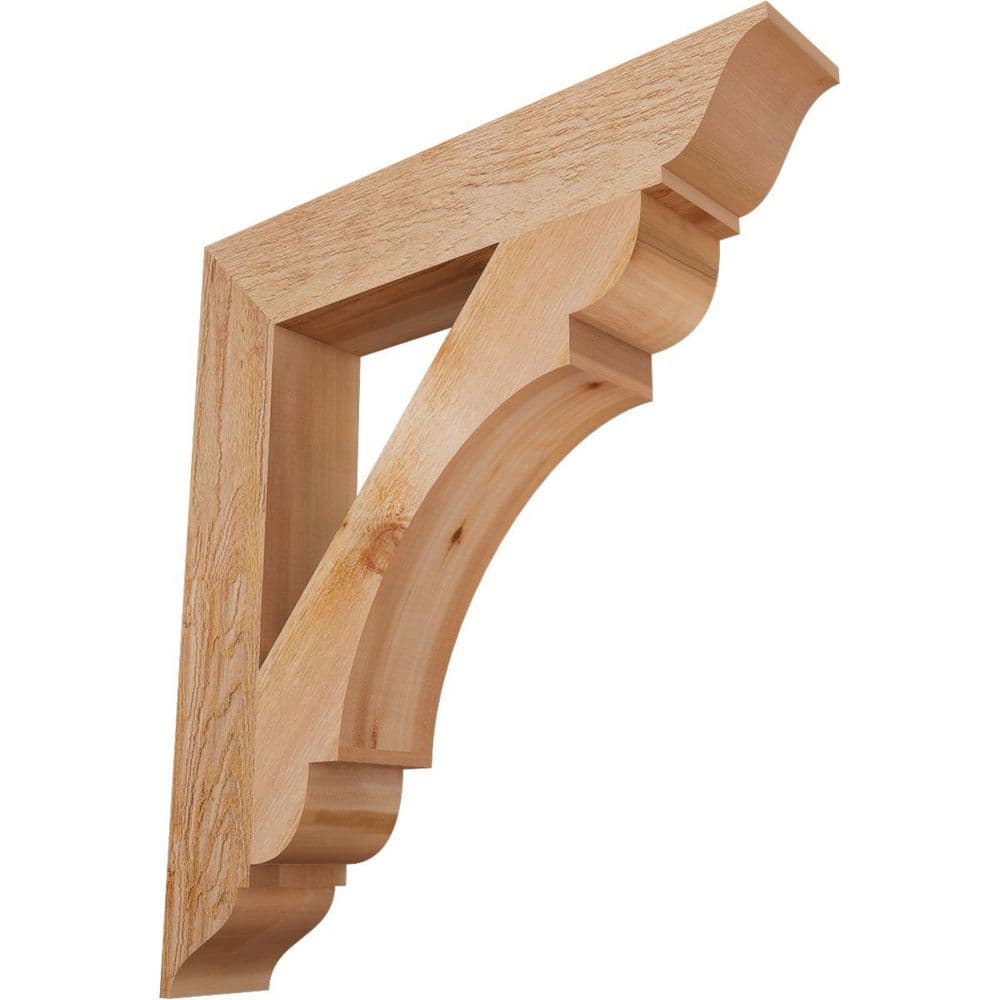 Ekena Millwork 6 in. x 38 in. x 34 in. Western Red Cedar Olympic ...