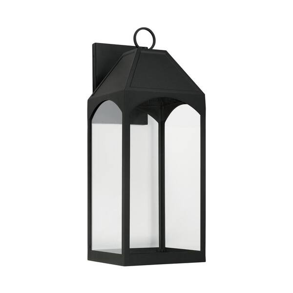 Capital Lighting Fixture Company Burton 26 in. 1-Light Black Outdoor ...