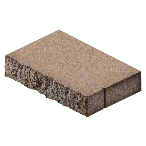 Pavestone Harington 3 in. H. x 18 in. W. x 4 in D. Winter Blend ...