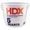 HDX 5 qt. Small Mixing Bucket 05QHDX55024 - The Home Depot