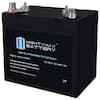 MIGHTY MAX BATTERY ML55-12MAR 12-Volt 55Ah Replacement Battery Compatible with Dual Purpose ...