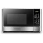 BLACK+DECKER 1.1 cu. ft. in Black Stainless Steel 1000 Watt Countertop ...