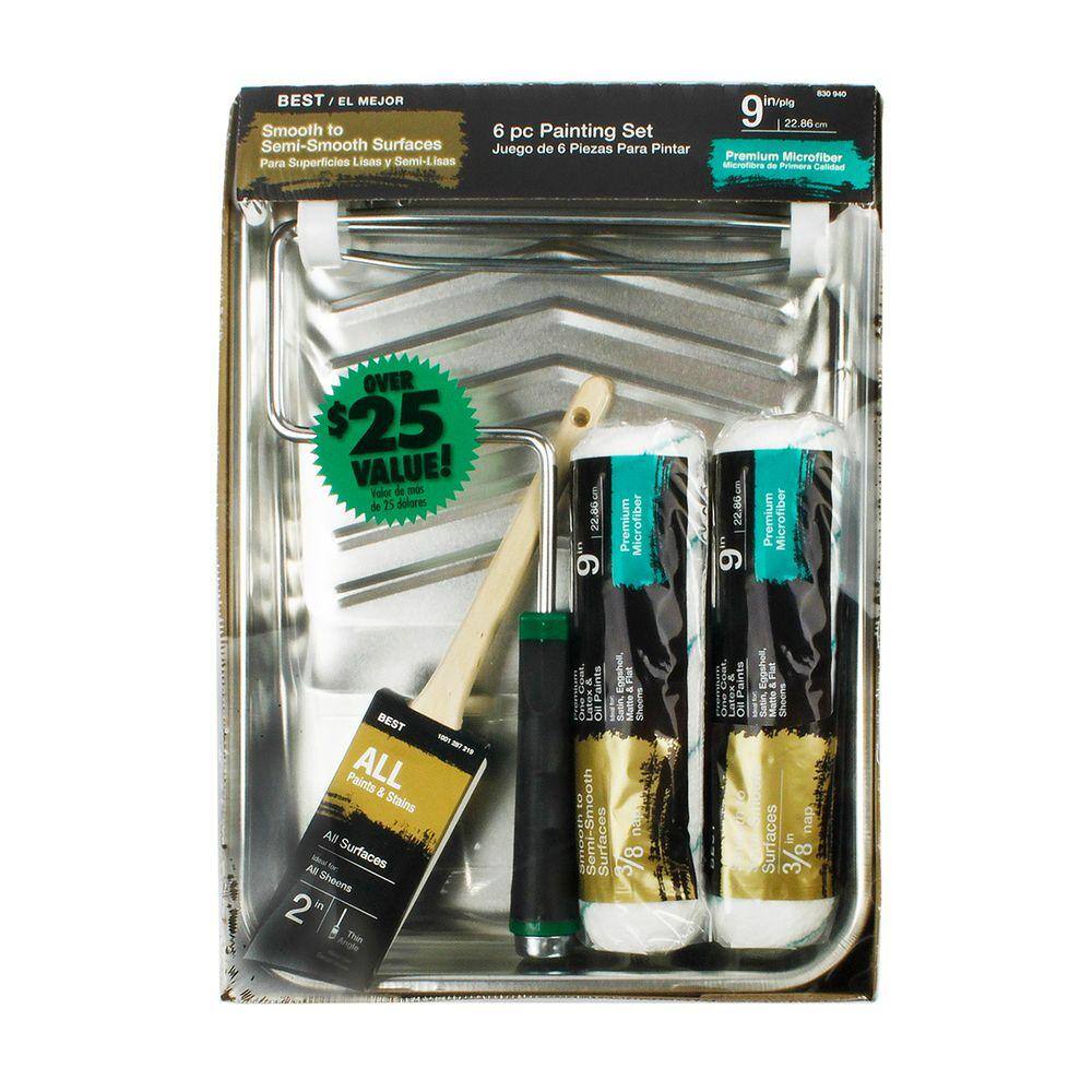 Best Microfiber Tray Kit (6-Piece) HD RS 1736 - The Home Depot