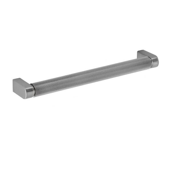 Sumner Street Home Hardware Kent Knurled 7 in. (178 mm) Satin Nickel ...