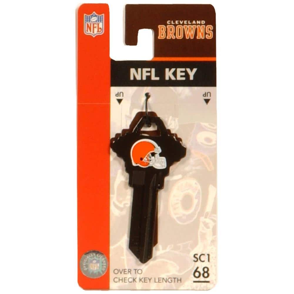 Hillman #68 NFL Cleveland Browns Key Blank 89593 - The Home Depot