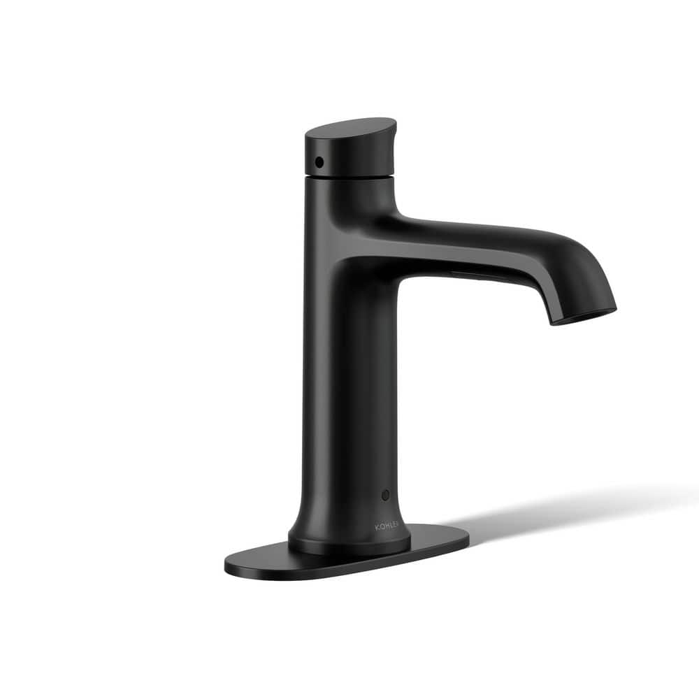 KOHLER Tone Touchless No Handle Single Hole Bathroom Sink Faucet In ...