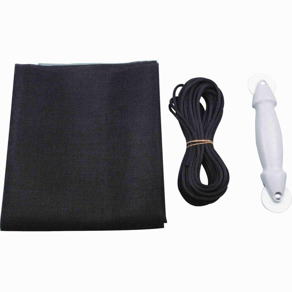 Prime-Line 36 in. x 84 in, Charcoal, Fiberglass Screening Kit with ...