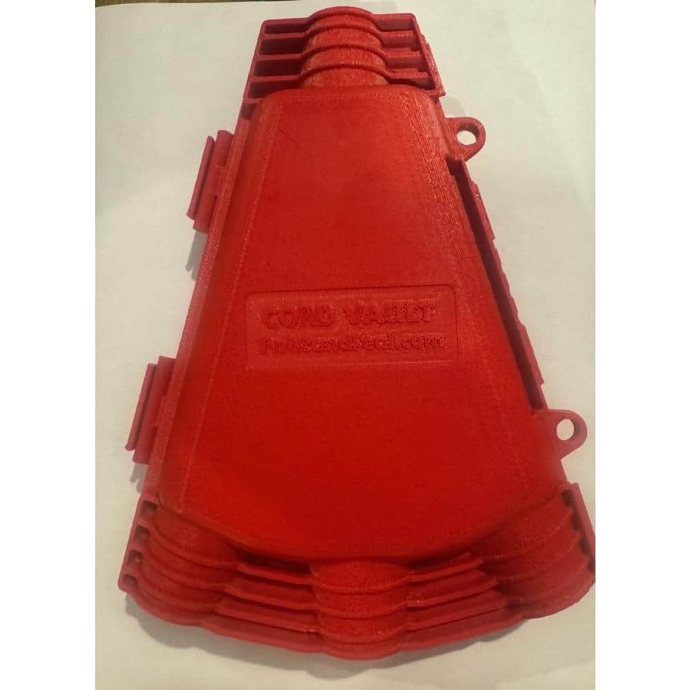 Twist and Seal Cord Vault Black Resin Keeps Tri Taps Cords Protected ...