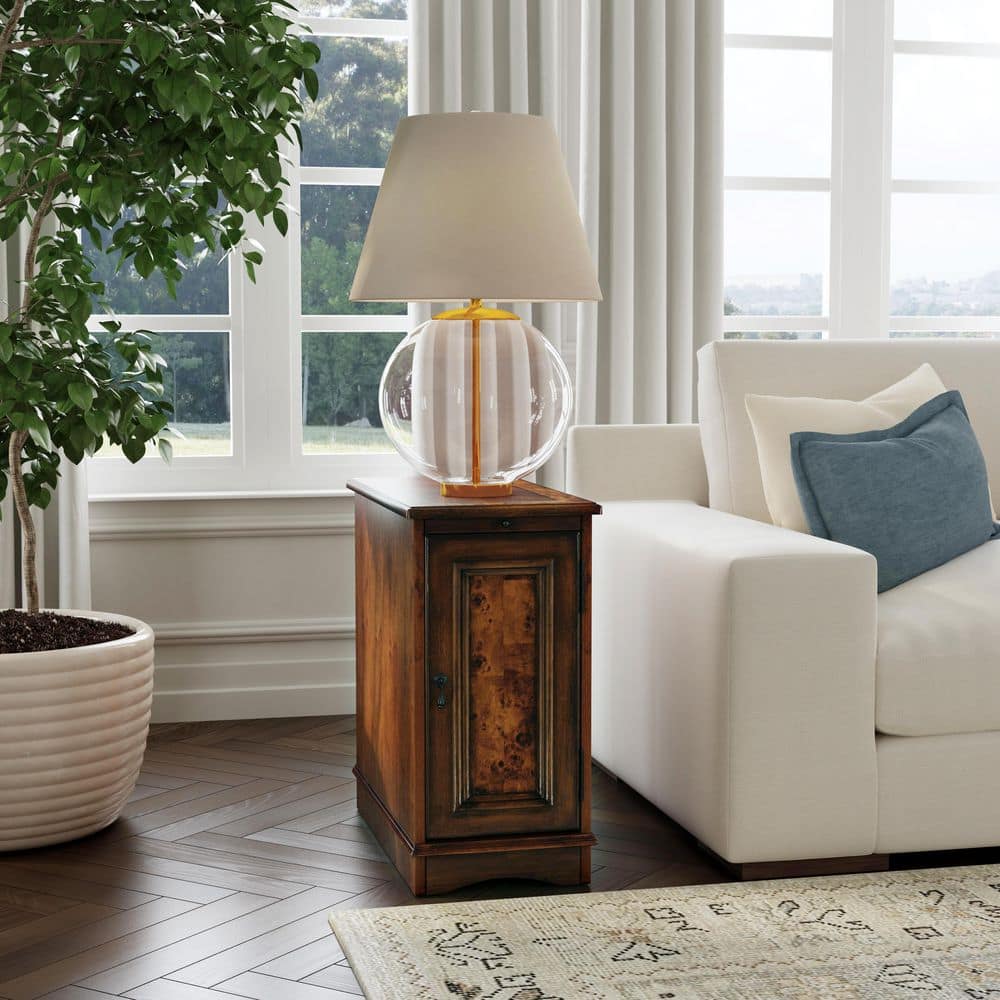 Butler Specialty Company Harling 12 in. W Medium Brown Rectangular Wood ...