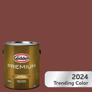 Glidden Premium 1 gal. PPG1059-7 Sweet Spiceberry Semi-Gloss Interior ...