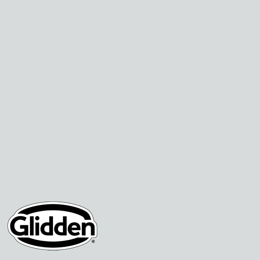 Glidden Premium 1 gal. Sea Frost PPG1037-1 Flat Interior Latex Paint ...