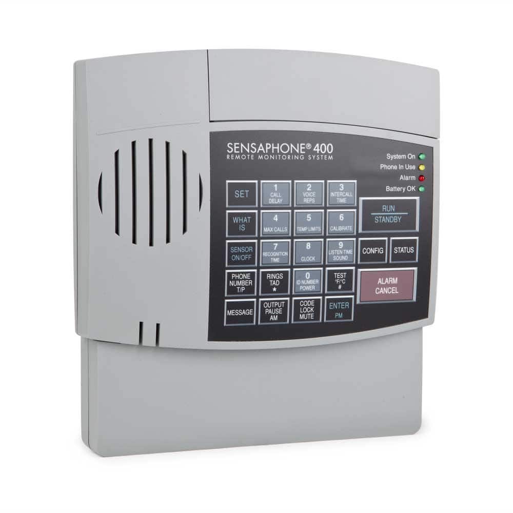 Sensaphone 400 Series 4 Channel Remote Monitoring System 400 - The Home ...