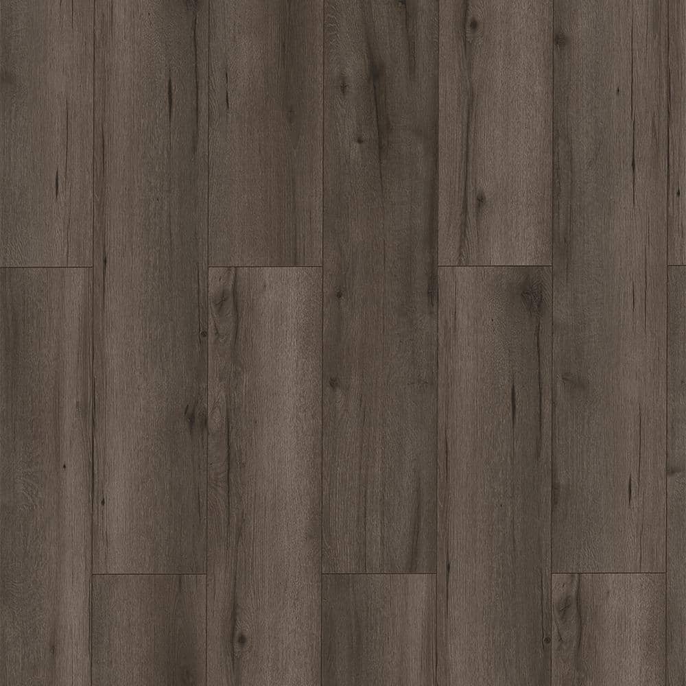 Lifeproof Atkins Ridge Oak 9.5 in. W x 50.6 in. L Waterproof Hybrid ...