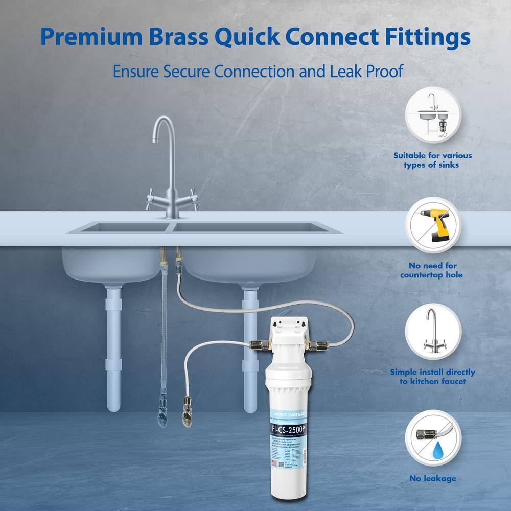 CS-Series High Capacity Under-Counter Water Filtration System with ...