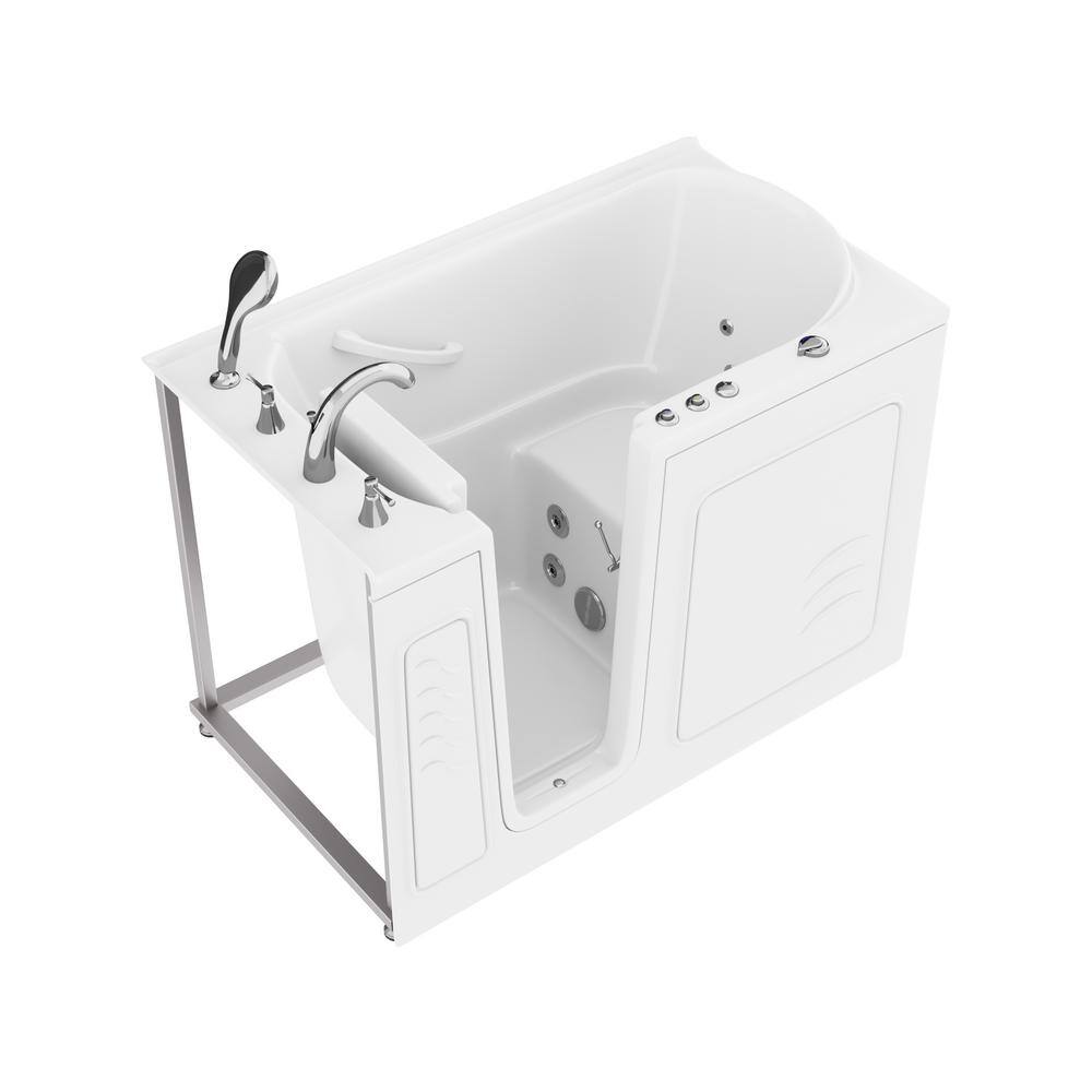 Universal Tubs HD Series 53 In L X 30 In W Left Drain Quick Fill Walk