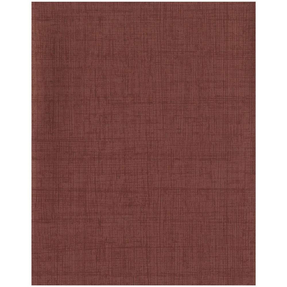 Monogram Library Red, Maroon Vinyl Strippable Roll (Covers 13.5 sq. ft ...