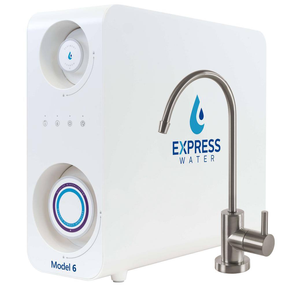 Express Water Tankless Reverse Osmosis Water Filtration System with ...