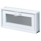 Clearly Secure 3 in. Thick Series 18 in. x 8 in. x 3 in. Hopper Vent ...